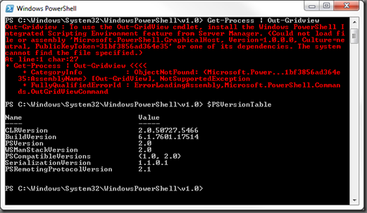 Out Gridview Fails In Powershell V2 After V3 Update Sapien Blog